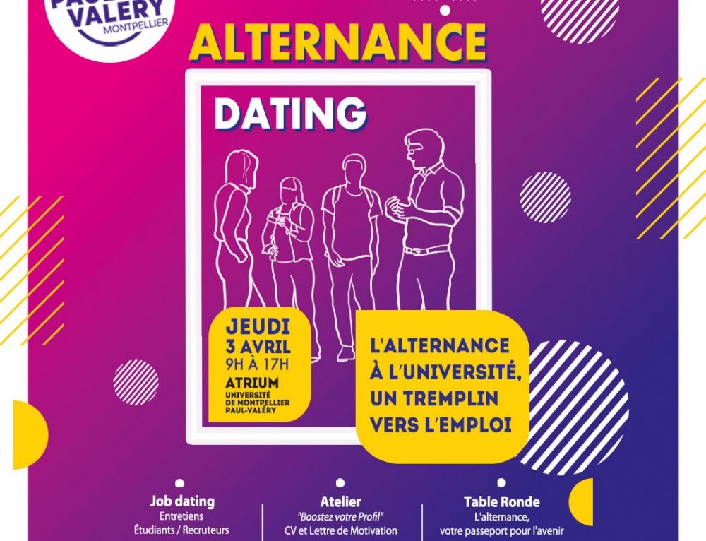 Jobs Dating Alternance 2025 : Trouvez votre talent ou votre alternance ...